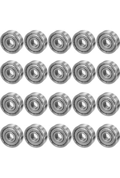 Dünya 30 Adet 626ZZ Rulman - Metal Mühürlü Çok Amaçlı Bilya Rulman - 6X19X6 Ölçülerinde Bilye