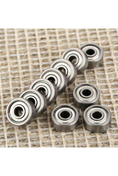 Dünya 10 Adet 624ZZ Mikro Rulman, Metal Mühürlü Çok Amaçlı Bilya, 3D Yazıcı Rulmanı - 4X13X5 Ölçülerinde Dünya 10 Adet 624ZZ Mikro Rulman, Metal Mühürlü Çok Amaçlı Bilya, 3D Yazıcı Rulmanı - 4X13X5 Ölçülerinde