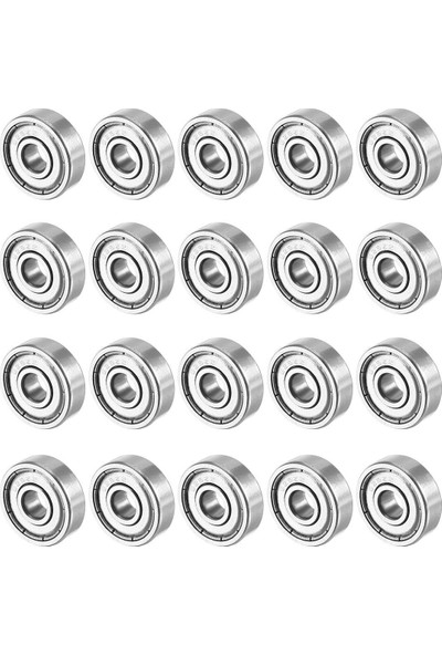 Dünya Magnet 20 Adet 625ZZ Rulman - Metal Mühürlü Çok Amaçlı Bilye Rulman - 5X16X5 Ölçülerinde Dünya Magnet 20 Adet 625ZZ Rulman - Metal Mühürlü Çok Amaçlı Bilye Rulman - 5X16X5 Ölçülerinde
