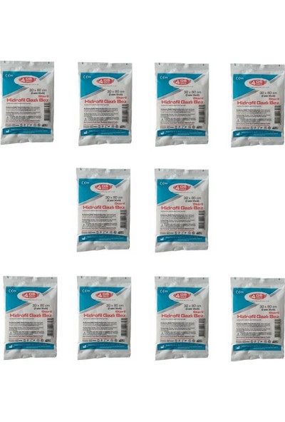 Ds Sağlık Steril Hidrofil Gazlı Bez 30CM x 80CM 10 Adet Ds Sağlık Steril Hidrofil Gazlı Bez 30CM x 80CM 10 Adet