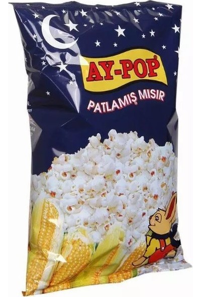 Ay-Pop Glutensiz Patlamış Mısır Büyük Boy 85 gr Ay-Pop Glutensiz Patlamış Mısır Büyük Boy 85 gr