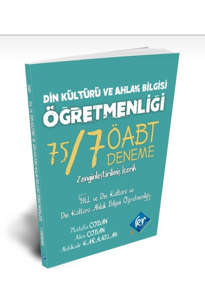 Kr Akademi - Din Kültürü ve Ahlak Bilgisi Öğretmenliği 75/7 Öabt Deneme