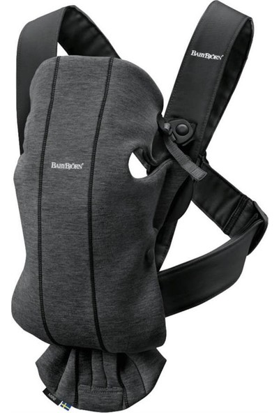 Babybjörn Kanguru Mini 3D Cotton Jersey / Charcoal Grey Babybjörn Kanguru Mini 3D Cotton Jersey / Charcoal Grey