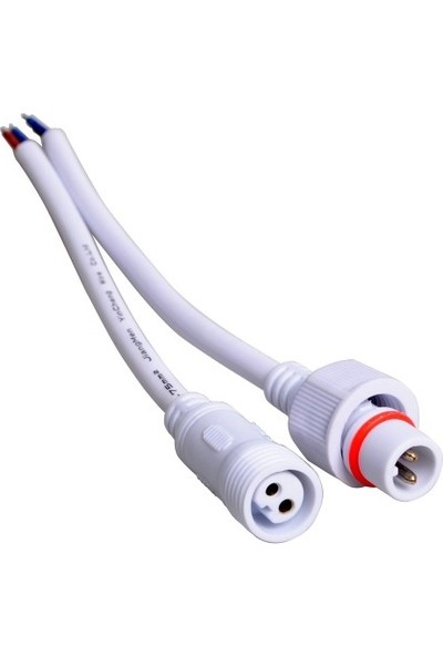 Digielektro Su Geçirmez Bağlantı Kablosu 2pin Jak Takım