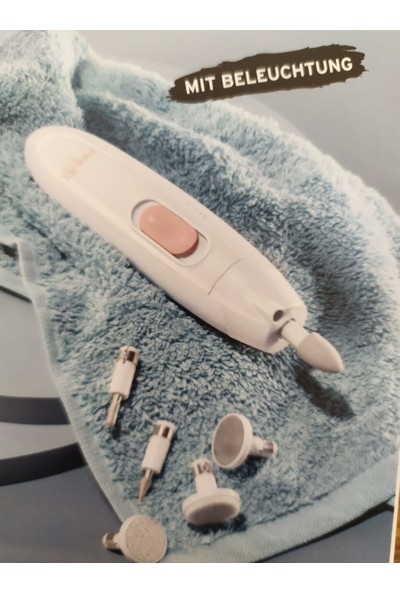 Tchibo Beauty Pilli 6 Başlıklı Işıklı Manikür Pedikür Seti Tchibo Beauty Pilli 6 Başlıklı Işıklı Manikür Pedikür Seti
