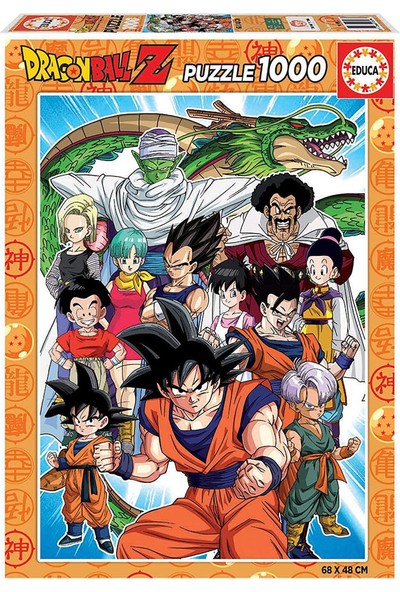 Educa Puzzle 1000 Parça Dragon Ball 18496 Educa Puzzle 1000 Parça Dragon Ball 18496