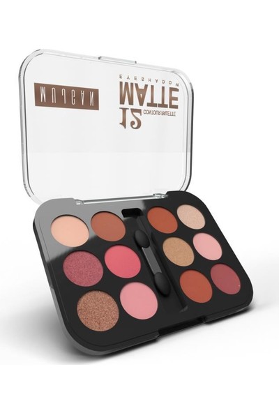 Mujgan Mujgan 12' Li Matte Far Paleti 01 (Ortası Aplikatör) Mujgan Mujgan 12' Li Matte Far Paleti 01 (Ortası Aplikatör)