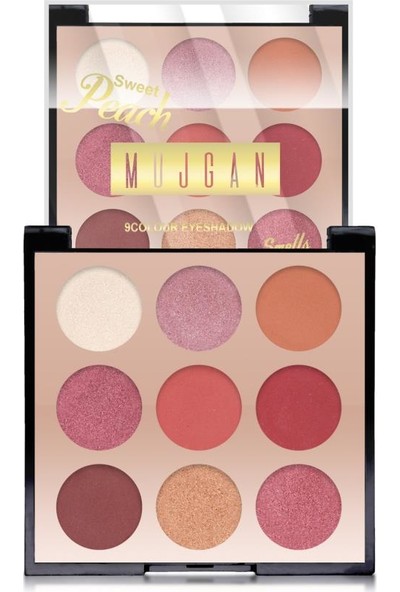 Mujgan Sweet Peach 9'lu Far Paleti No 01 Mujgan Sweet Peach 9'lu Far Paleti No 01