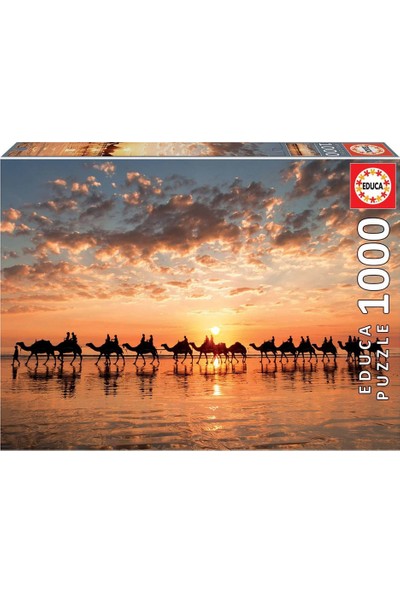 Educa Puzzle 1000 Parça Cable Beachte Günbatımı Develer 18492 Educa Puzzle 1000 Parça Cable Beachte Günbatımı Develer 18492