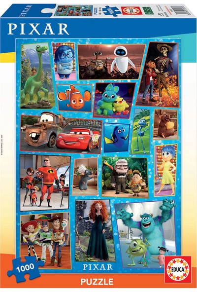 Educa Puzzle 1000 Parça Disney Pixar Karakterleri 18497 Educa Puzzle 1000 Parça Disney Pixar Karakterleri 18497