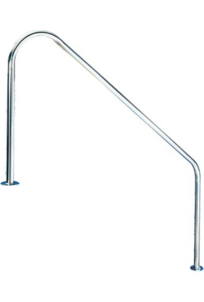 Alfa Yüzme Havuzu Beton Merdiven Kenarı Paslanmaz Çelik Tutamaklar 316-304