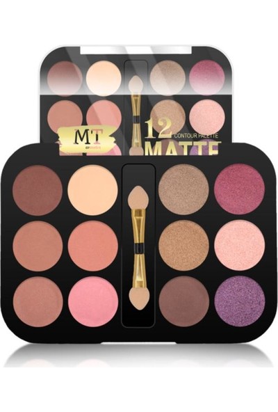 Makeuptime Makeuptime 12'li Matte Far Paleti 02 Makeuptime Makeuptime 12'li Matte Far Paleti 02