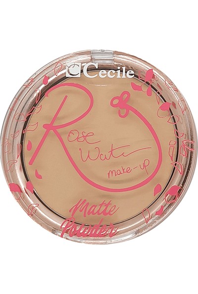 Cecile Rose Water Pudra