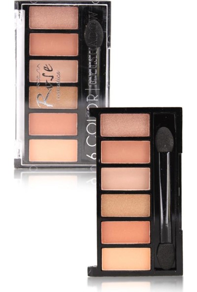 Rose 6'lı Far Paleti 02