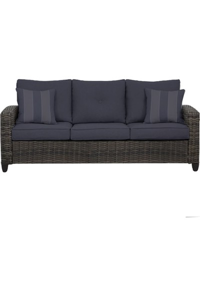 By Swings Minderli Rattan Üç Kişilik Dış Mekan Bahçe Koltuğu By Swings Minderli Rattan Üç Kişilik Dış Mekan Bahçe Koltuğu