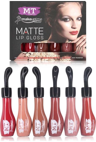 Makeuptime 6'lı Armut Ruj Seti A
