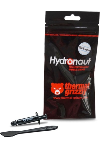 Thermal Grizzly Hydronaut 1gr 11.8W - Yüksek Performanslı Termal Macun Thermal Grizzly Hydronaut 1gr 11.8W - Yüksek Performanslı Termal Macun
