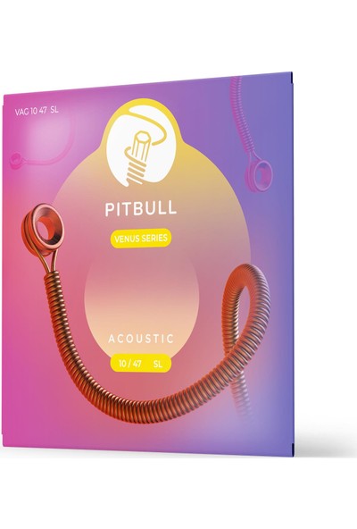 Pitbull Venüs Akustik Gitar Teli Vag Sl 10-47 Super Light Pitbull Venüs Akustik Gitar Teli Vag Sl 10-47 Super Light