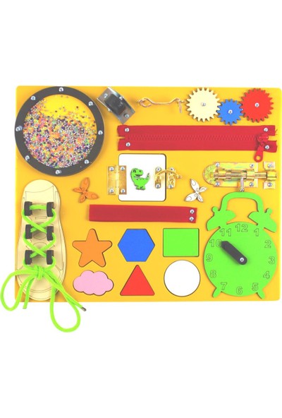 Joy And Toys Aktivite Eğitim Tahtası Ahşap Oyuncak Joy And Toys Aktivite Eğitim Tahtası Ahşap Oyuncak