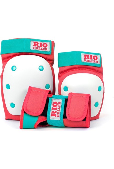 Rio Roller Red/mint 3'lü Koruma Seti Rio Roller Red/mint 3'lü Koruma Seti