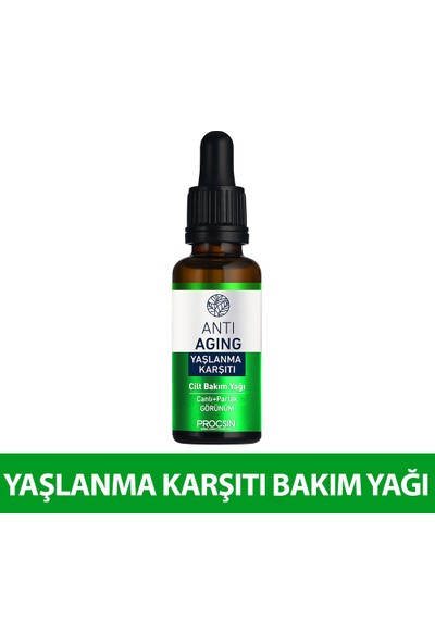 PROCSIN Yaşlanma Karşıtı Cilt Bakım Yağı 20 ML