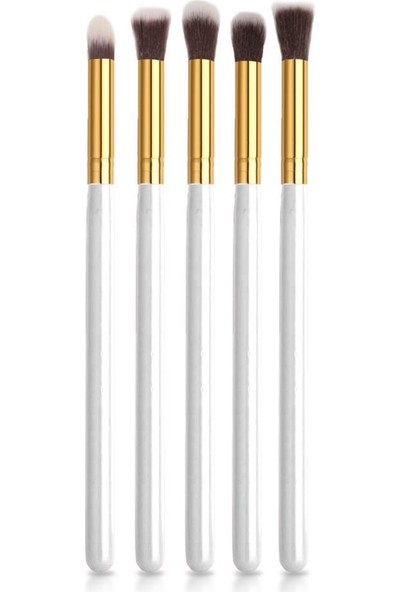 Mujgan 5'li Profesyonel Stick Far Fırça Seti - Beyaz Mujgan 5'li Profesyonel Stick Far Fırça Seti - Beyaz