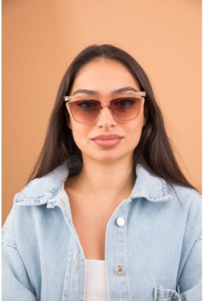 Bilge Karga Wust Nude BK1530 Kadın Güneş Gözlüğü Bilge Karga Wust Nude BK1530 Kadın Güneş Gözlüğü