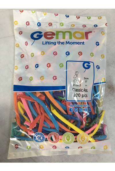 Gemar Sosis Su Balonu 100 Adet Made In Italy Gemar Sosis Su Balonu 100 Adet Made In Italy