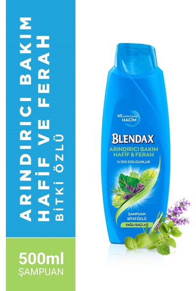 Blendax Bitki Özlü Şampuan 500 ml