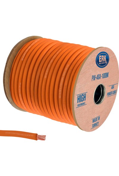 Cable Cable Oto Anfi Tesisat Kablosu Silikon 50 Metre 4ga Erk Yerli Cable Cable Oto Anfi Tesisat Kablosu Silikon 50 Metre 4ga Erk Yerli