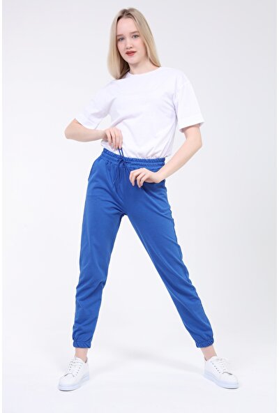 Rodi TY21YB090140 Saks Kadın Basic Paça Lastikli Alt Eşofman