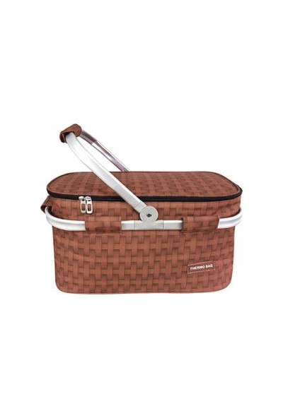 Weego Thermo Bag Piknik Çantası Kahverengi