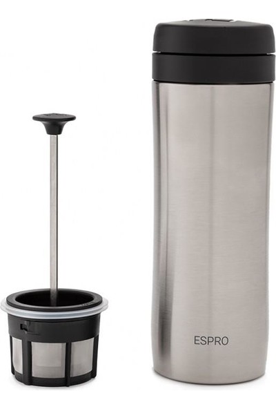 Espro French Press P1 - 12 Oz - Fırçalanmış Paslanmaz