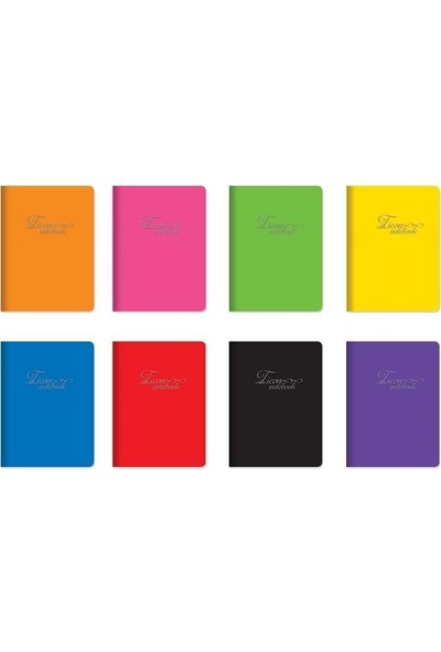 Ticon A4 60 Yaprak Kareli Pp 12'li Dikişli Okul Defteri