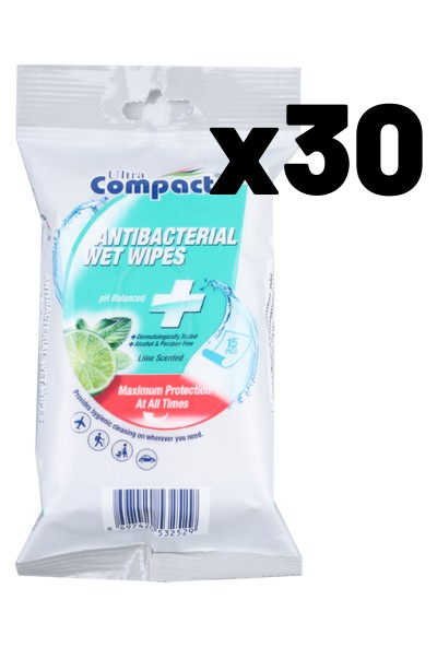 Ultra Compact Temizlik Cep Mendil 15 Yaprak 30'lu Set Ultra Compact Temizlik Cep Mendil 15 Yaprak 30'lu Set