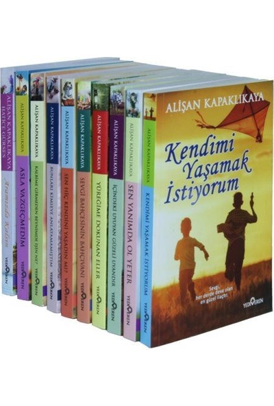 Alişan Kapaklıkaya Kitapları 10 Kitap Set - Kişisel Gelişim Öyküleri Alişan Kapaklıkaya Kitapları 10 Kitap Set - Kişisel Gelişim Öyküleri