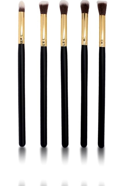 Mujgan 5'li Profesyonel Stick Far Fırça Seti - Siyah Mujgan 5'li Profesyonel Stick Far Fırça Seti - Siyah