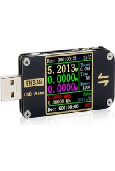 Anunnaki FNB38 USB Test Cihazı USB 2.0 Qc4+ Pd3.0 2.0 Pps Anunnaki FNB38 USB Test Cihazı USB 2.0 Qc4+ Pd3.0 2.0 Pps