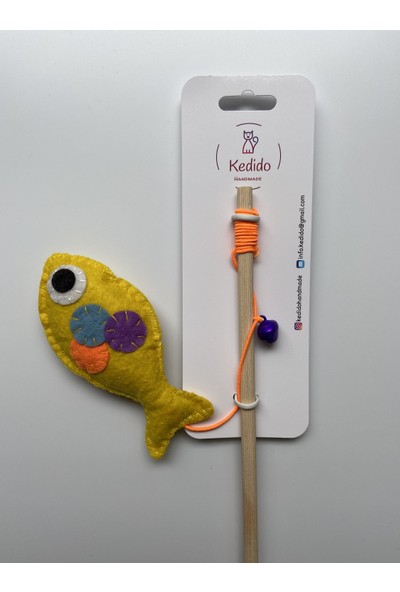Kedido Mercan Balığı Kedi Oltası Sarı