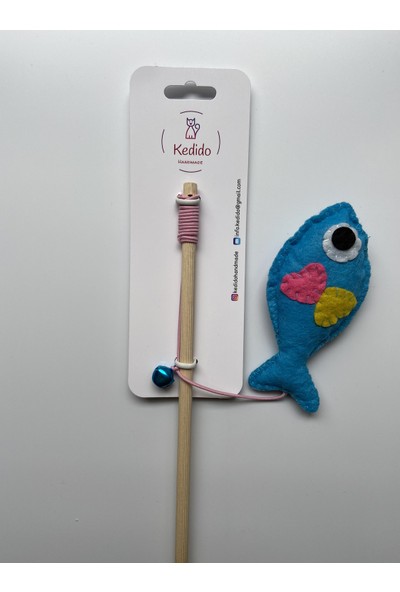 Kedido Mercan Balığı Kedi Oltası Mavi