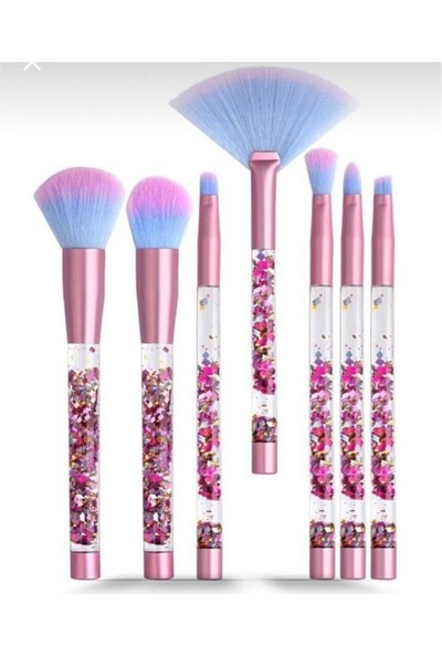 Izla Sıvı Pırıltılı 7'li Makyaj Fırça Seti