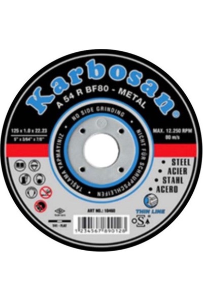 Karbosan Metal Kesici Taş 230'LUK