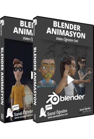 Sanal Öğretim Blender Animasyon Eğitim Seti