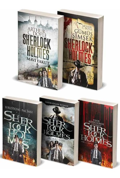 Venedik Yayınları Sherlock Holmes Seti - 5 Kitap Venedik Yayınları Sherlock Holmes Seti - 5 Kitap