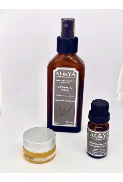 Al&ya Naturalavender Organik Lavanta Yağı Seti