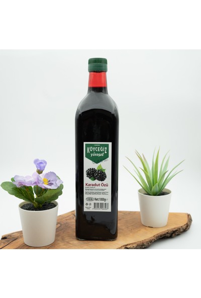 Köyceğiz Yöresel Karadut Özü 1000 G Cam Şişe