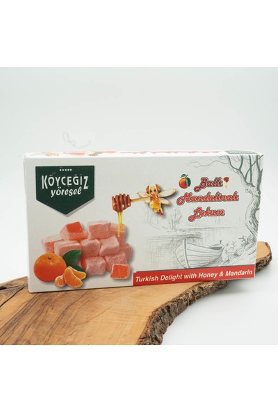 Köyceğiz Yöresel Ballı Mandalinalı Lokum 500 G