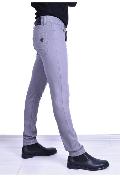 Morwagon Erkek Gri Likralı Keten Pantolon Morwagon Erkek Gri Likralı Keten Pantolon