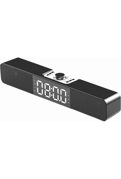 Ally Q10 Soundbar Bilgisayar Tv Altı Hoparlör Bluetooth Hoparlör Fm Radyo Dijital Masa Saati AL-33646 Ally Q10 Soundbar Bilgisayar Tv Altı Hoparlör Bluetooth Hoparlör Fm Radyo Dijital Masa Saati AL-33646