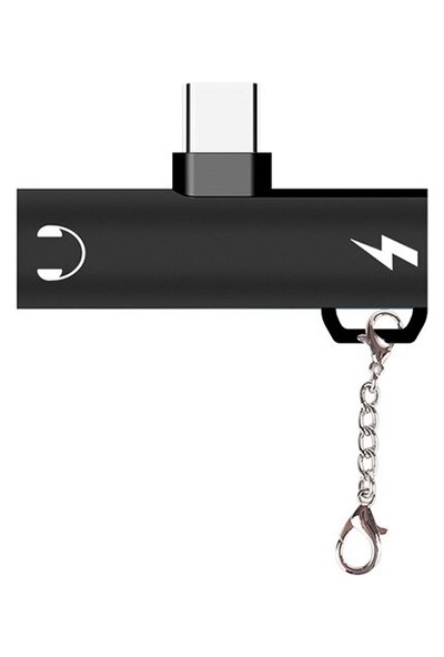 Ally Anahtarlık USB Type C 3.5mm Kulaklık ve Şarj Dönüştürücü Başlık Adaptör AL-30234 Ally Anahtarlık USB Type C 3.5mm Kulaklık ve Şarj Dönüştürücü Başlık Adaptör AL-30234